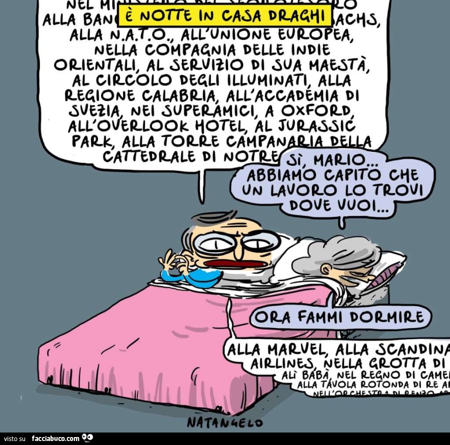 Post satirico pubblicato da User857436 - Facciabuco.com