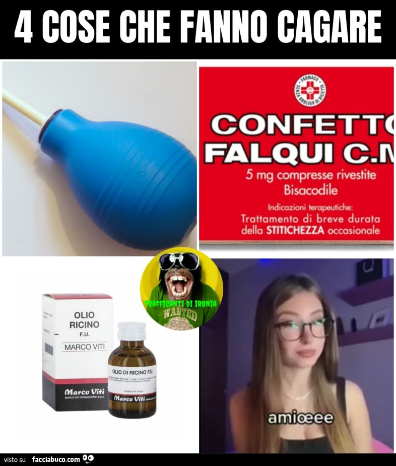 4 cose che fanno cagare - Facciabuco.com