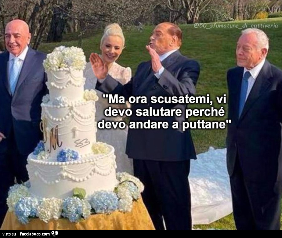 SCUSATEMI MA DEVO ANDARE A PUTTANE - Facciabuco.com