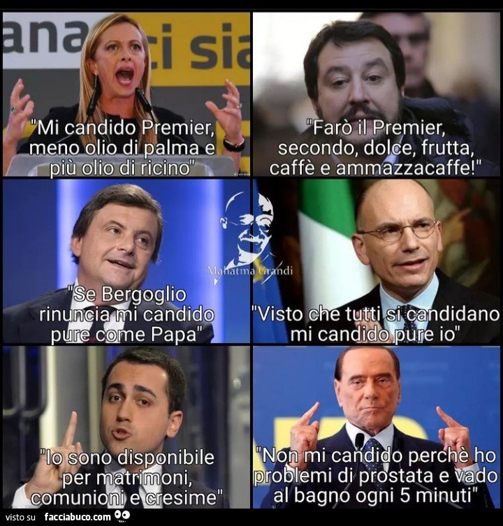 Tutti i meme su Matteo Salvini - Facciabuco.com