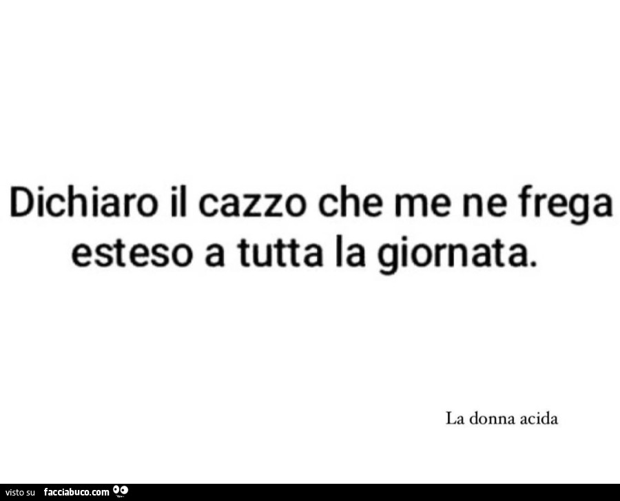 Tutti i meme sulla Vastità del cazzo che me ne frega - Facciabuco.com