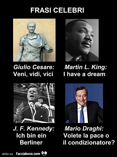 Frase celebre di mario draghi - Facciabuco.com