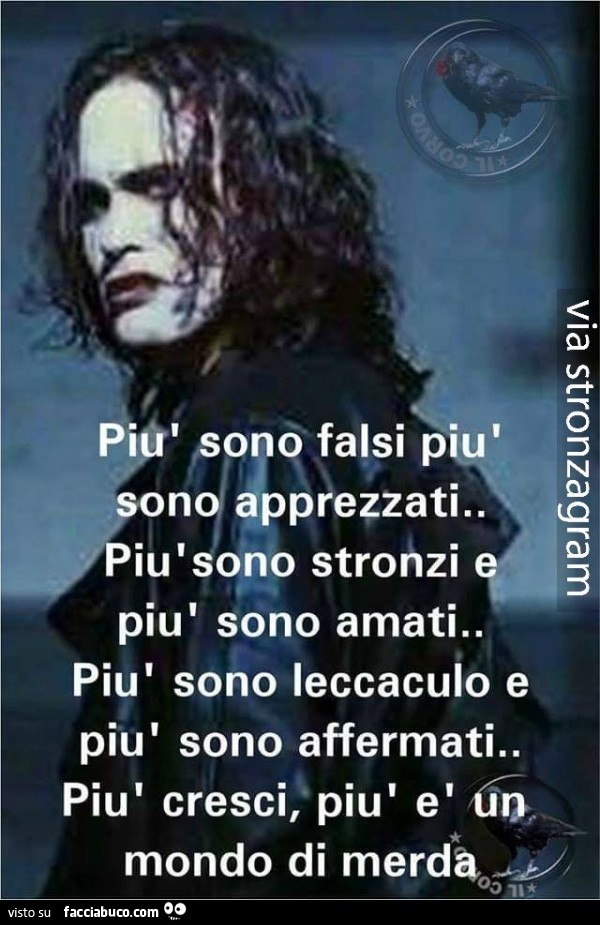 Tutti i meme su IL Corvo - Facciabuco.com