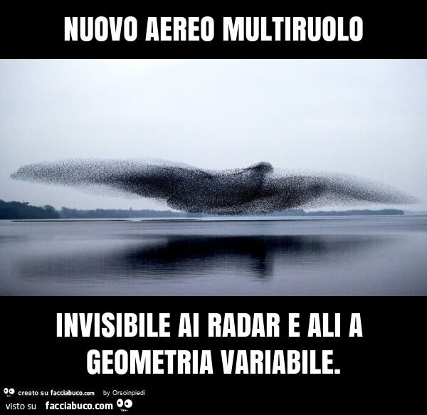 Nuovo aereo multiruolo invisibile ai radar e ali a geometria variabile ...