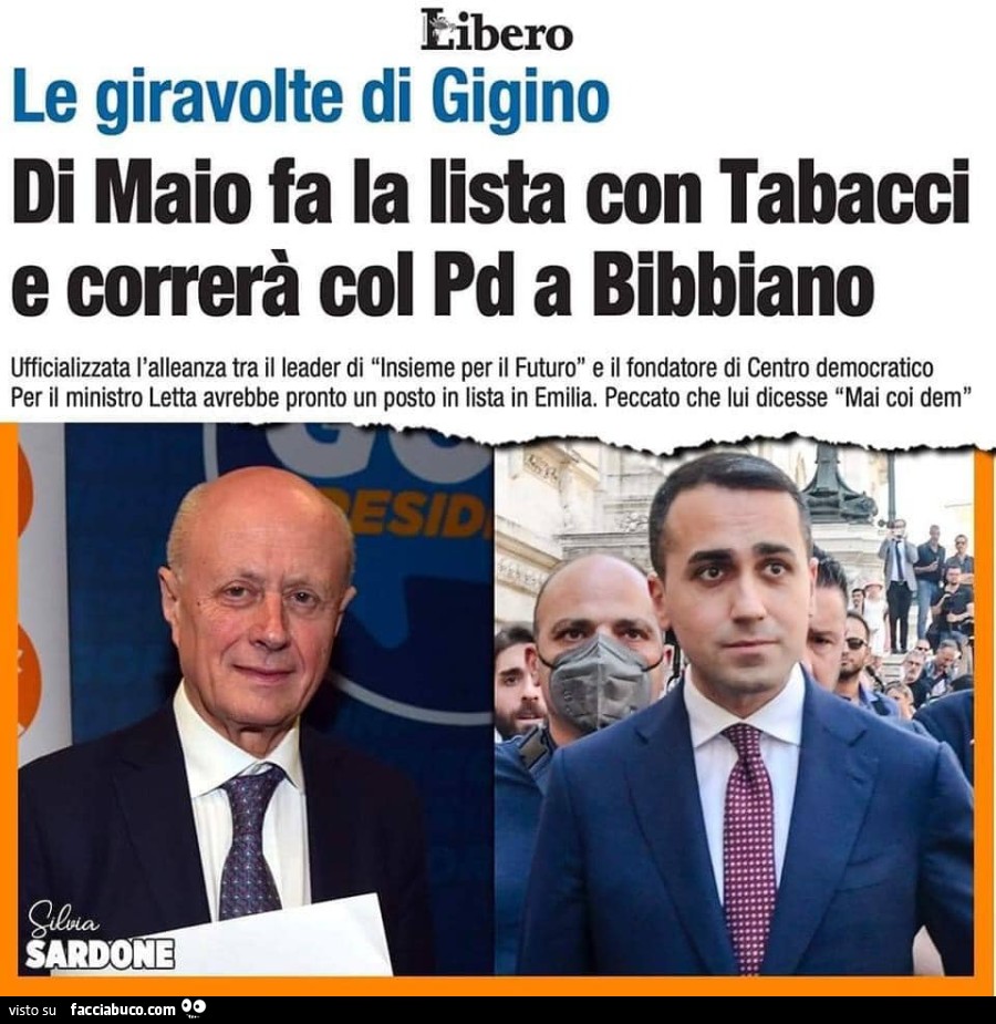 Post satirico pubblicato da ariete59283 - Facciabuco.com