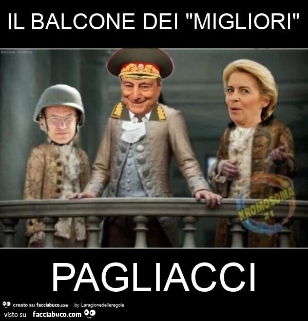 Il balcone dei "migliori" pagliacci - Facciabuco.com