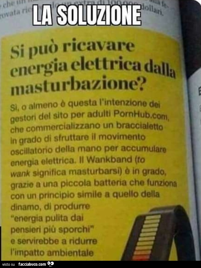 Contro il caro bolletta...Energia alternativa ne abbiamo ... Contro il caro bolletta...Energia alternativa ne abbiamo ...