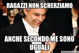 Bocelli meme - Facciabuco.com