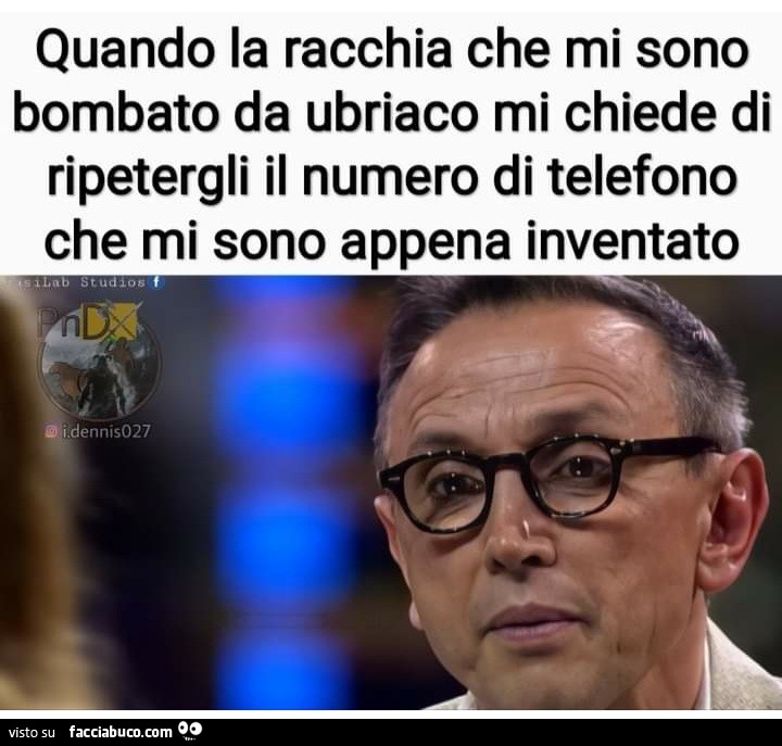 Quando la racchia che mi sono bombato da ubriaco - Facciabuco.com