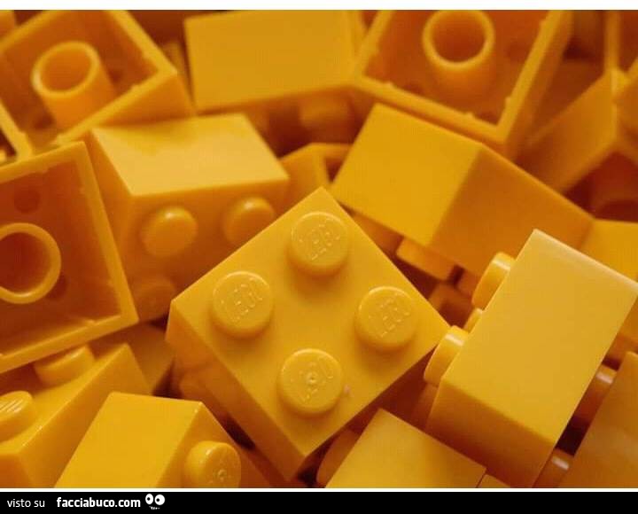 Mattoncini lego - Facciabuco.com